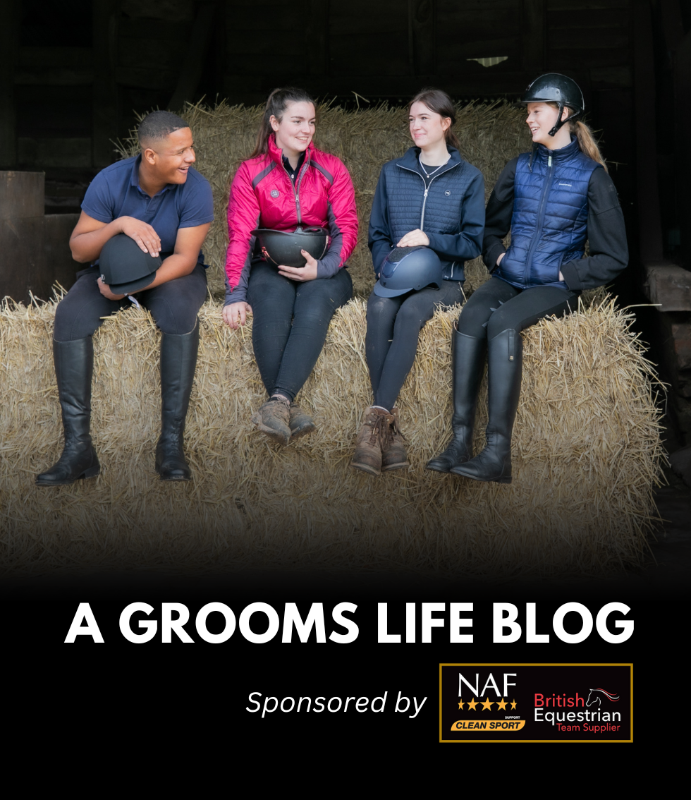 Team GB reserve groom Natalie Campbell talks about her Olympic experience.